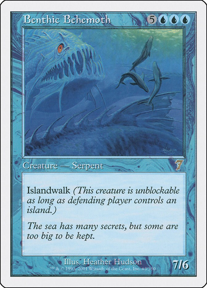 Benthic Behemoth Seventh Edition | Magic | CardTrader
