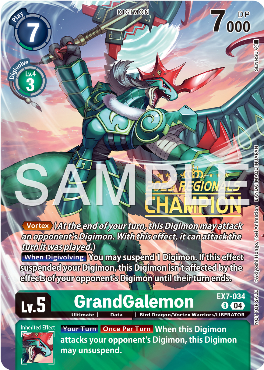 GrandGalemon Championship 2025 | Digimon | CardTrader