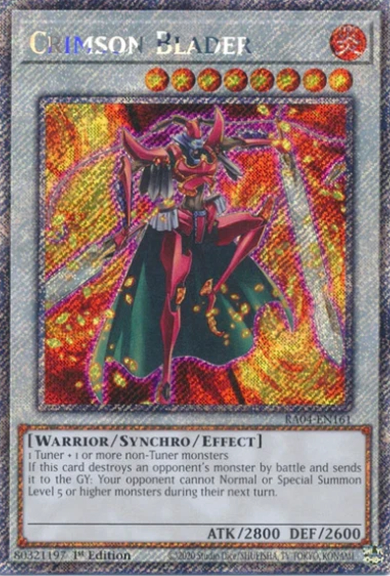 Crimson Blader Quarter Century Stampede | Yu-Gi-Oh! | CardTrader