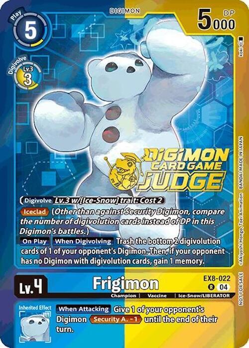 Frigimon Championship 2025 | Digimon | CardTrader